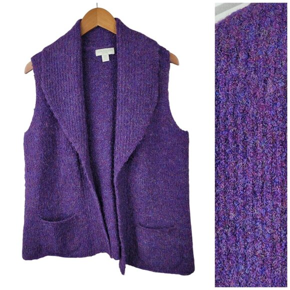 Appleseed's | Sweaters | Appleseeds Sweater Vest Size Medium Petite ...